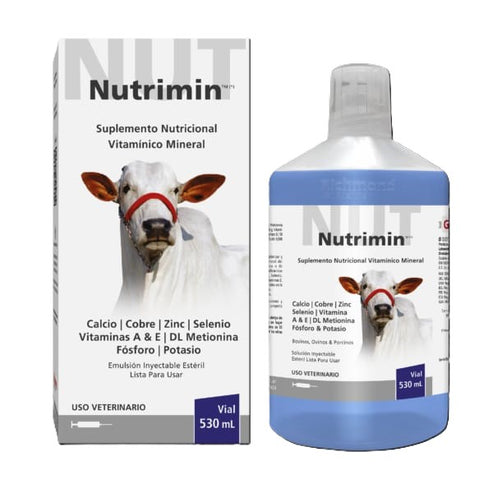 Nutrimin 530ML Inyectable – MELO Agropecuario