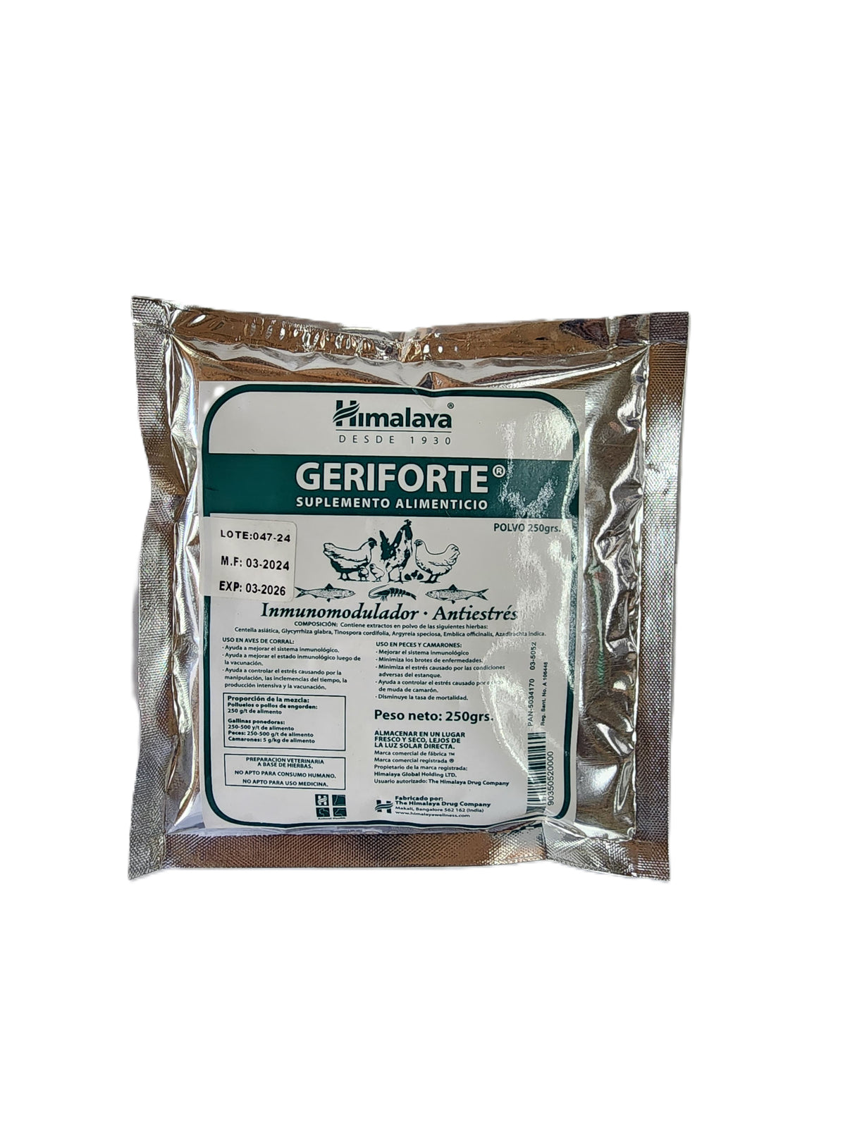 Geriforte 250 Gramos – MELO Agropecuario
