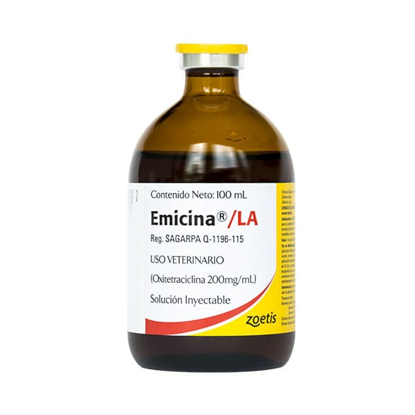 Emicina LA 200MG - 100ML – MELO Agropecuario