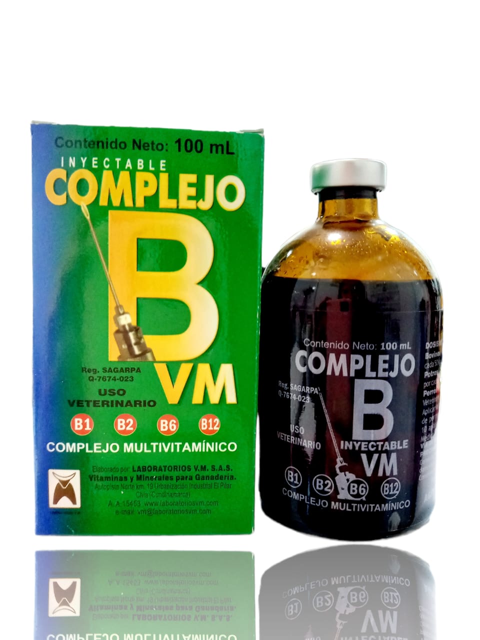 Complejo B Inyectable 100 ML – MELO Agropecuario