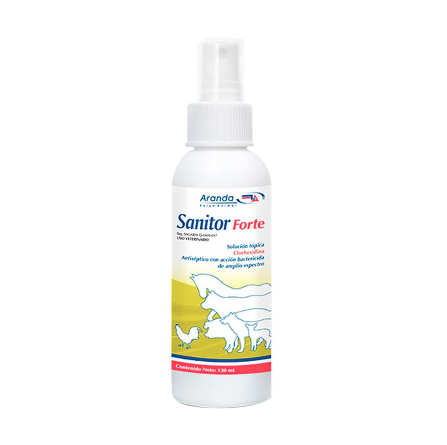 Sanitor Fuerte 120 Ml – MELO Agropecuario