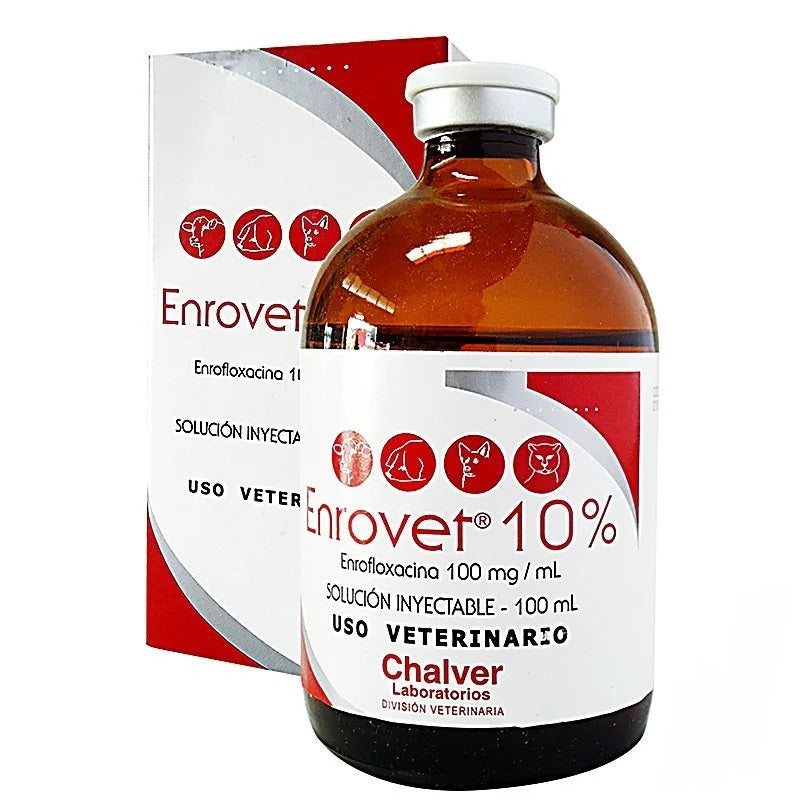 Enrovet 10% Inyectable 100 Ml – MELO Agropecuario