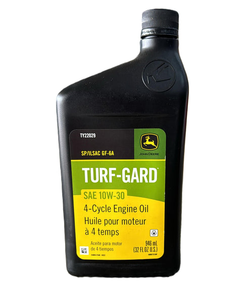 Aceite De Motor John Deere 10W30 1/4GAL TY22029 – MELO Agropecuario