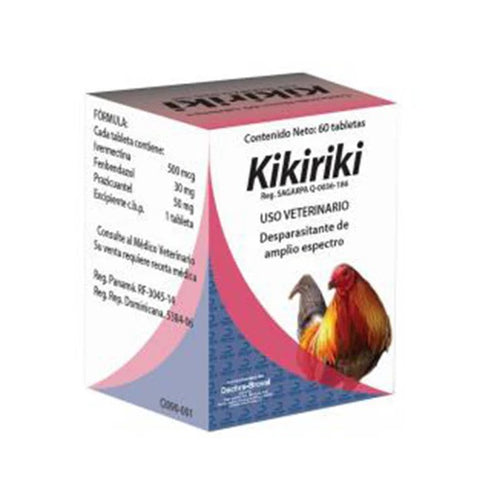 Kiki-Riki Caja de 60 Tabletas – MELO Agropecuario